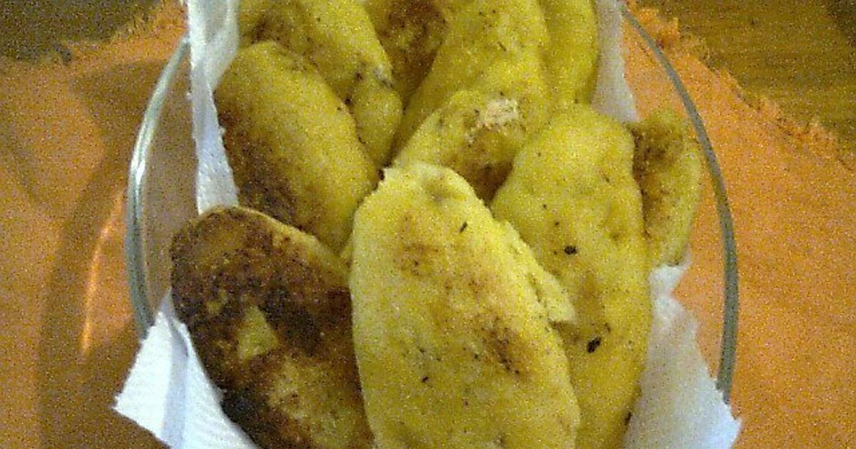 Platanos rellenos de frijoles y queso Receta de mariagutz- Cookpad