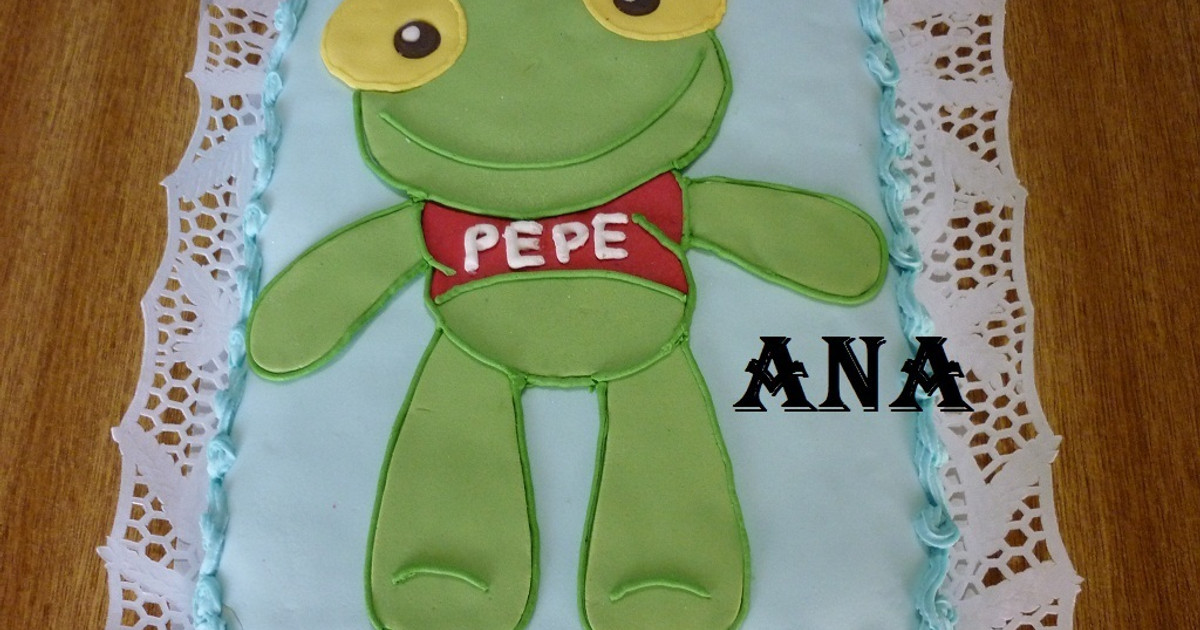 Torta Cumpleaños Sapo Pepe Receta de GRINGA