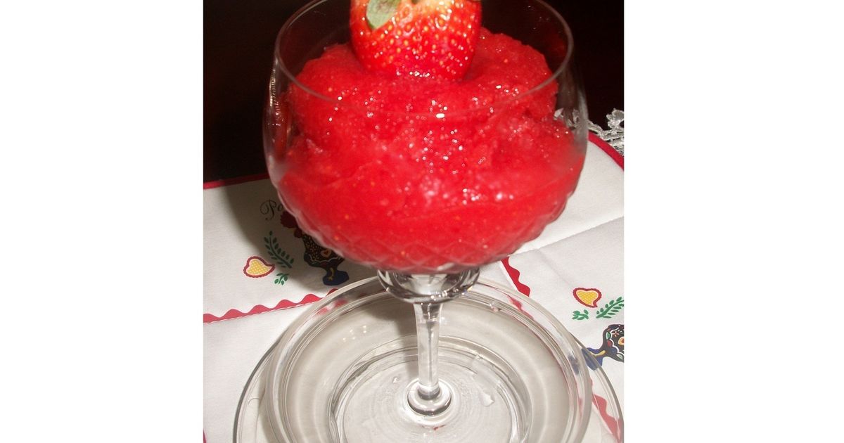 Sorbete De Fresas Y Naranjas Al Cava Receta de penchi briones garcia ...