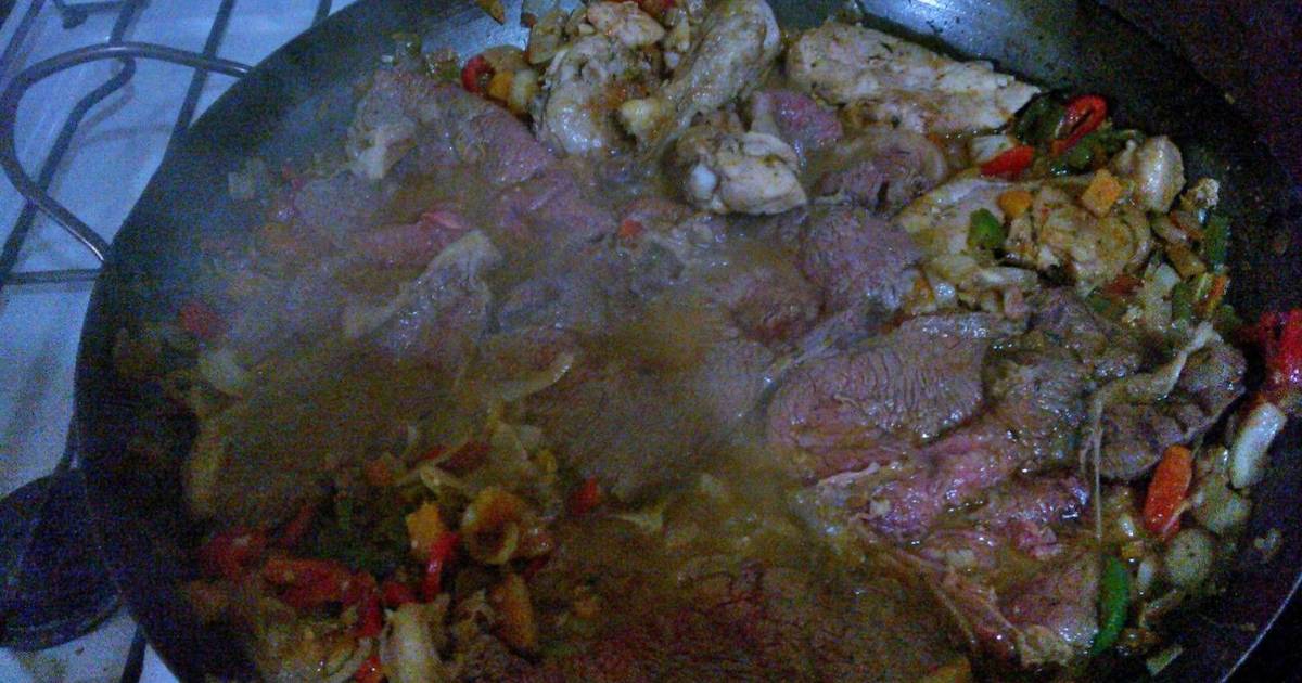 Salteado mixto con verduras Receta de Mario H. Davi- Cookpad