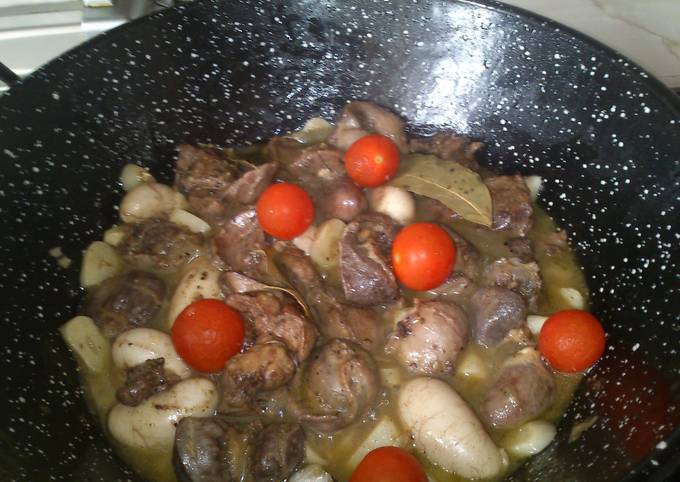 Menudillo con tomatitos cherri Receta de marrongal- Cookpad