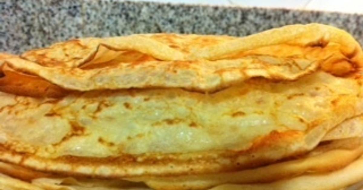Masa de crepes Receta de mis-recetas- Cookpad