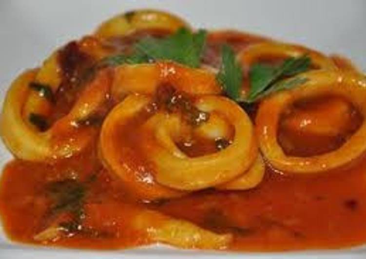 Calamares guisados al vino Receta de chontesta- Cookpad