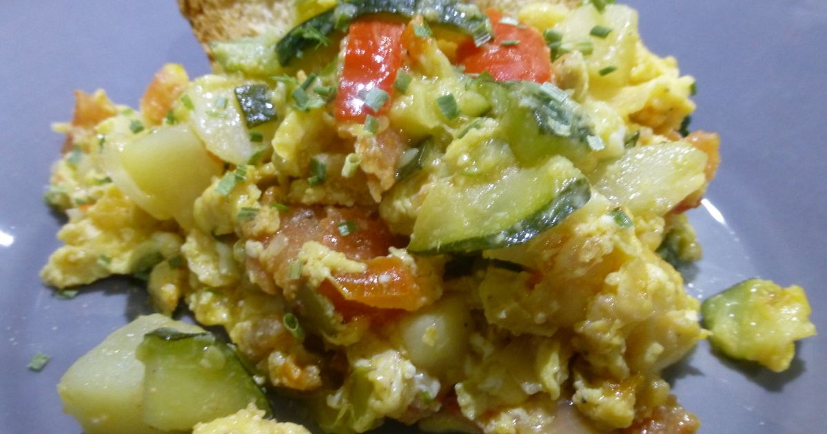 Revuelto De Pisto Riojano Receta de milandebrera
