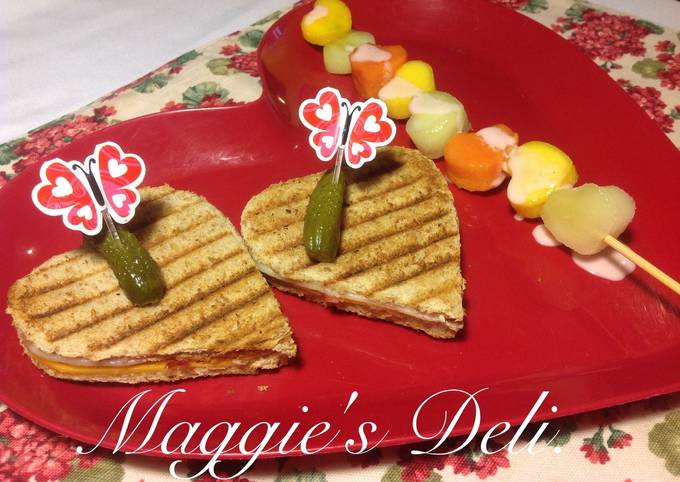 Sandwich pan integral Receta de Maggie- Cookpad