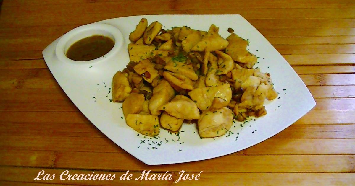 Pechuga de pollo al café Receta de Las Creaciones de María José- Cookpad