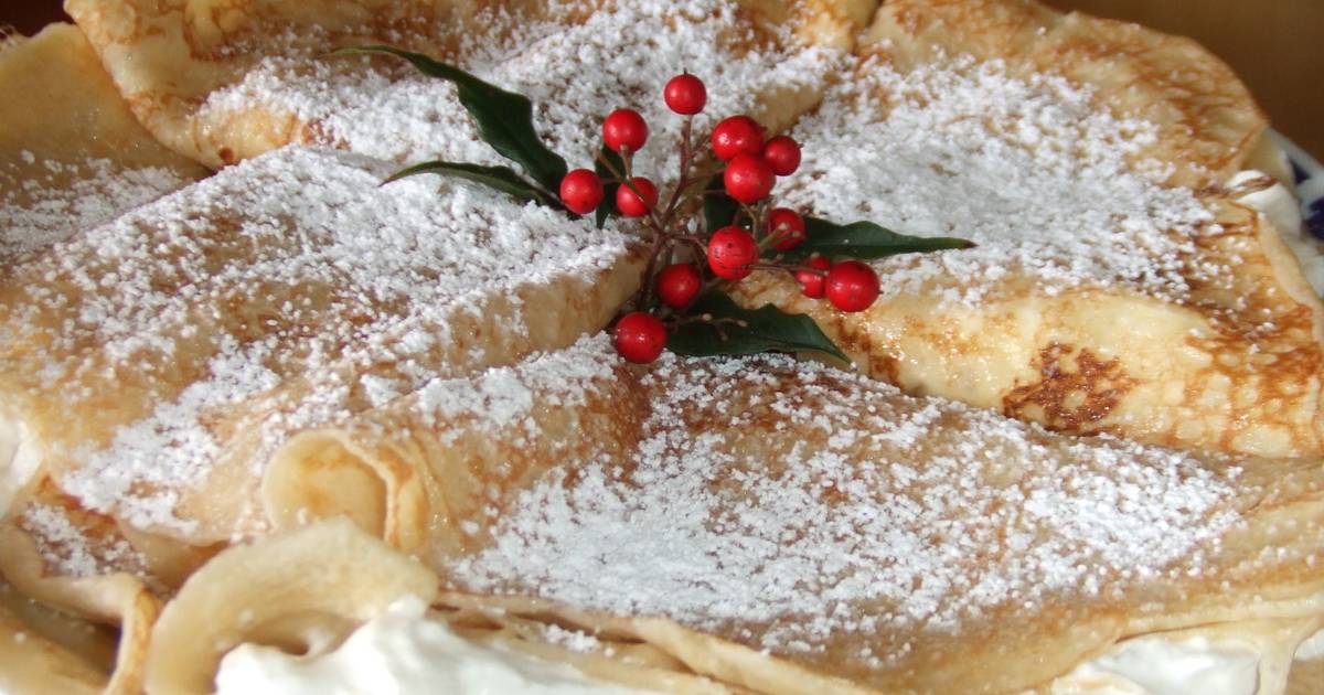 Filloas (crêpes) de carnaval Receta de Cuqui Bastida- Cookpad