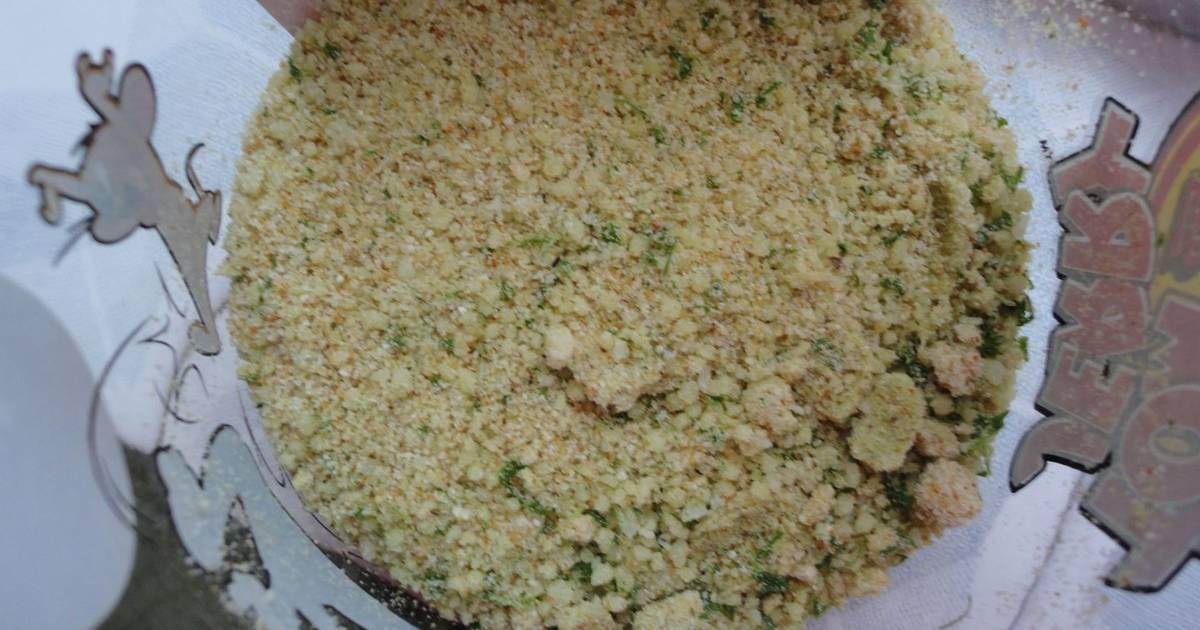 Pan rallado especial Receta de Rebe- Cookpad