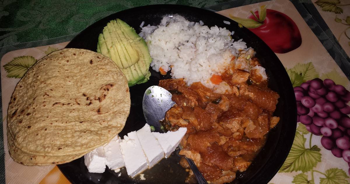 Chicharron con chile - 424 recetas caseras- Cookpad