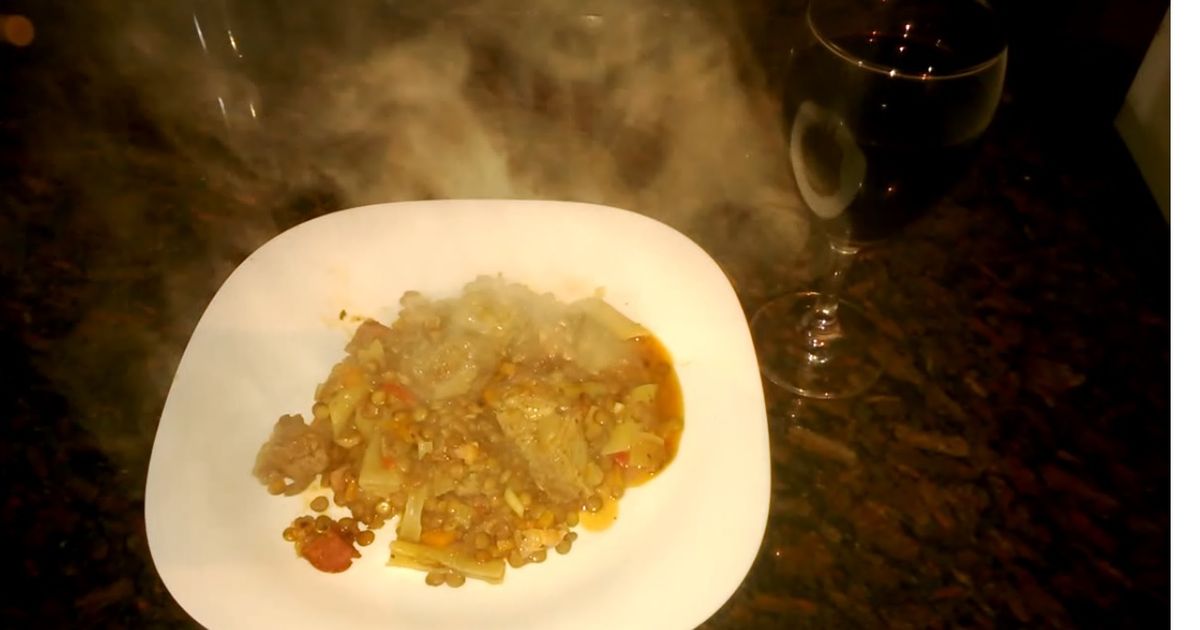 Guiso Argentino De Lentejas O Lentejon Receta de AlexMoon- Cookpad