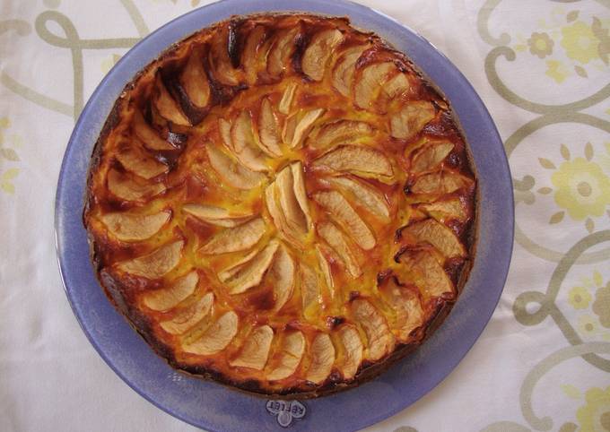 Pastel de requesón y manzana Receta de Joanne- Cookpad