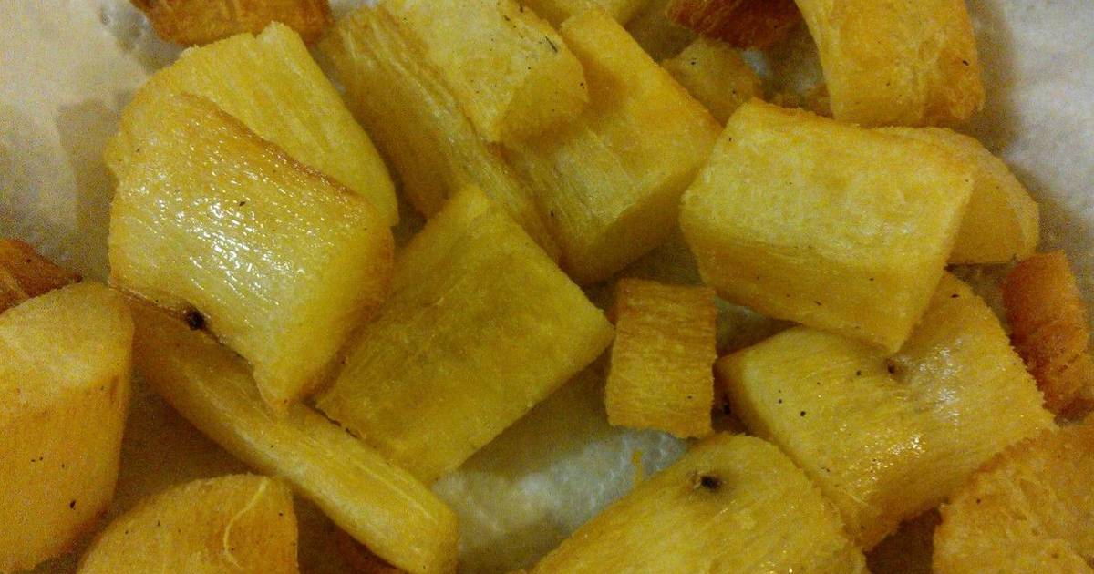 Mandioca frita Receta de Mario H. Davi- Cookpad