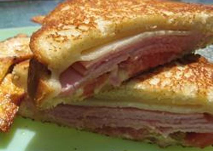 Sándwiches de jamón Receta de cinti_123- Cookpad