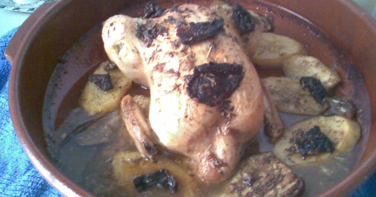 Pollo asado con tomates secos en aceite Receta de penchi briones garcia ...