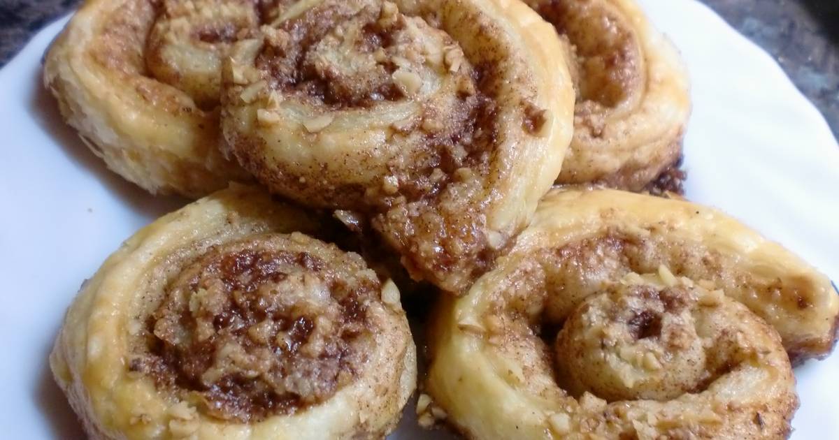49 recetas muy ricas de rollos de canela y nuez compartidas por ...