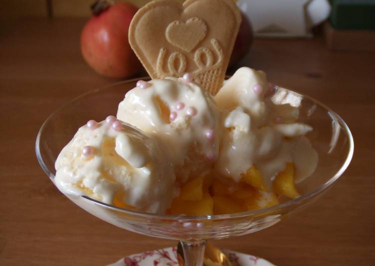 Helado nieve Receta de Cuqui Bastida- Cookpad