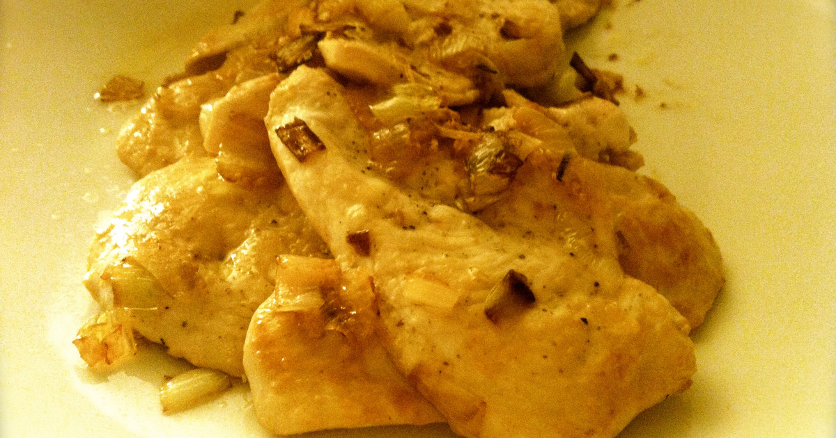 Pechugas De Pollo Con Cebolla Receta de mis-cocteles