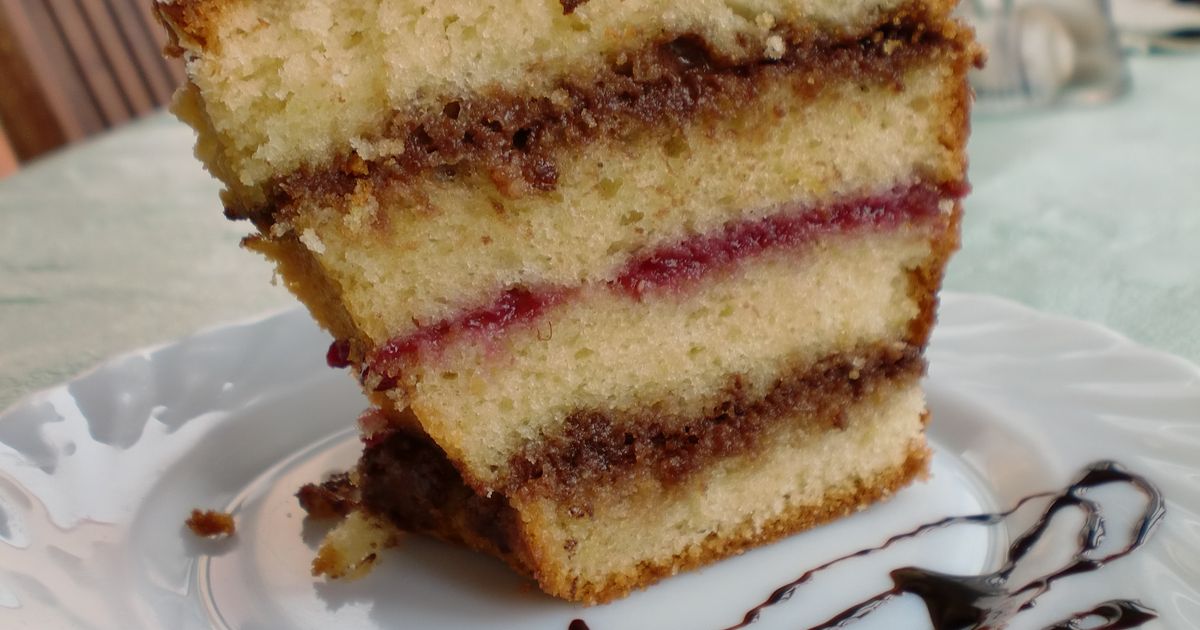 Queque Relleno De Ganache De Chocolate Y Frambuesa Receta de Gloria