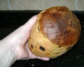 Pan dulce relleno con helado Receta de La profe Luisa- Cookpad