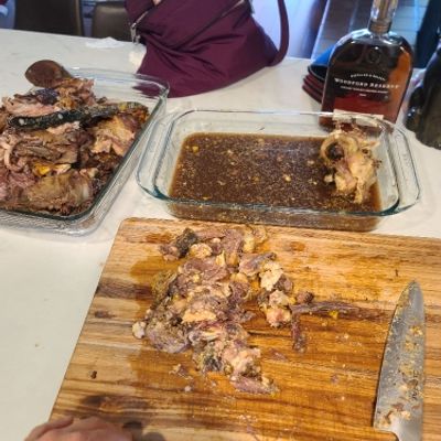 Cooked Cow Head