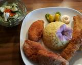 Rántott cukkini, parizer, rizzsel, uborkasalátával | krinyo Fehér ...