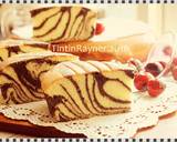 Resep Ogura Cake Zebra with Coconut Milk oleh Tintin Rayner - Cookpad